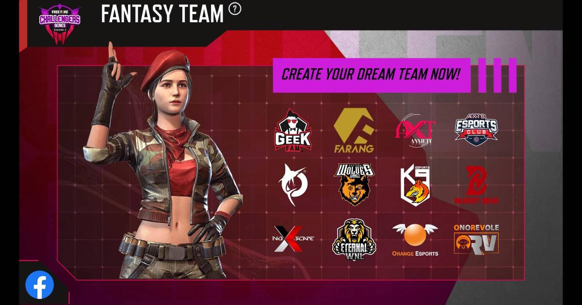 Create your Fantasy Team now!